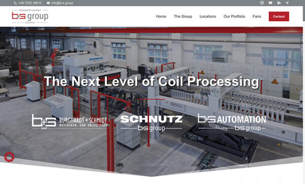 b+s group seit kurzem online! – b-s-automation